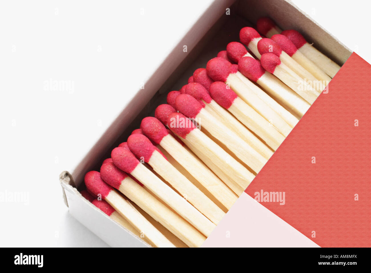 Close up match sticks in matchbox hi-res stock photography and images ...