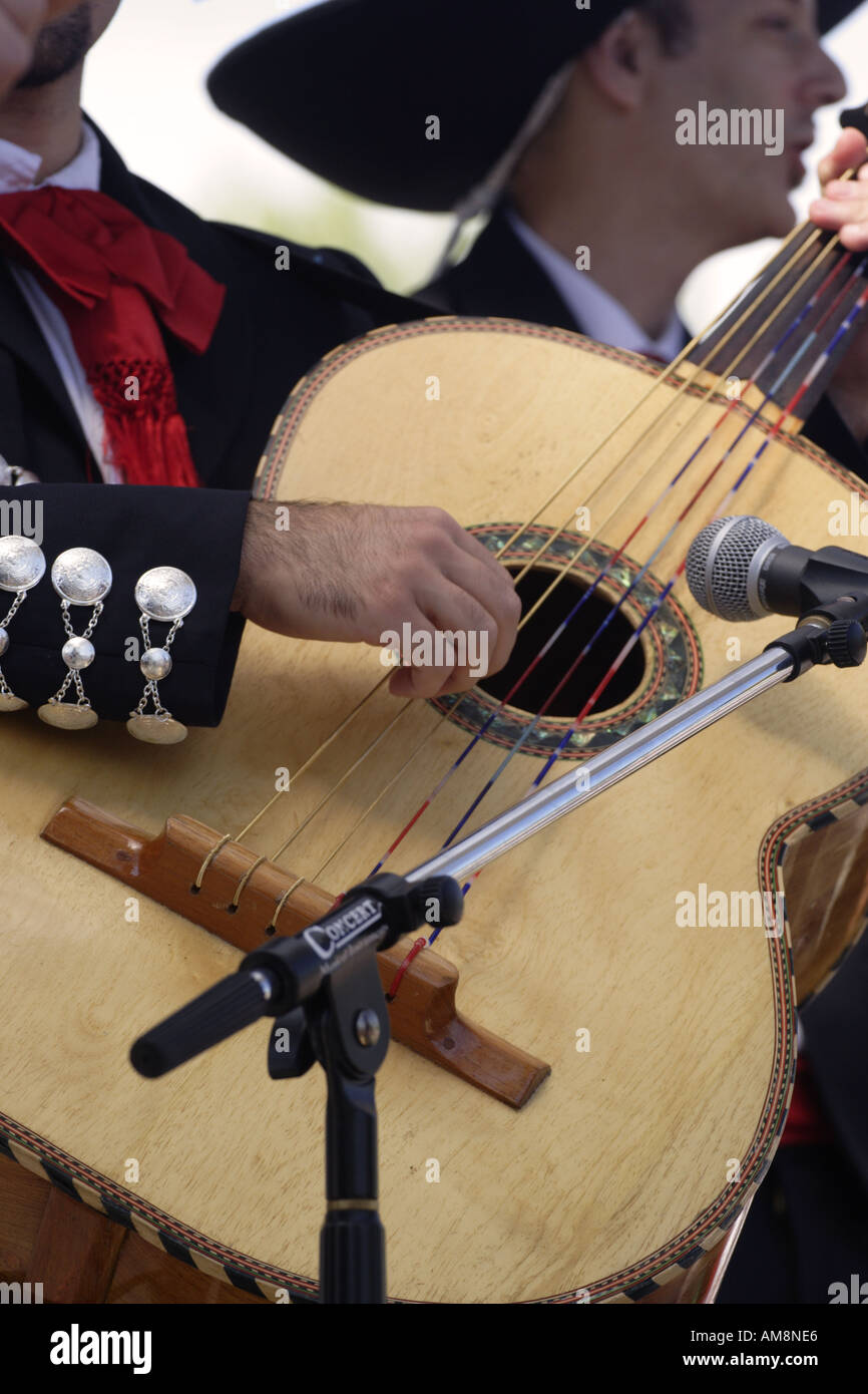 Close up mariachi guitar player hi-res stock photography and images - Alamy
