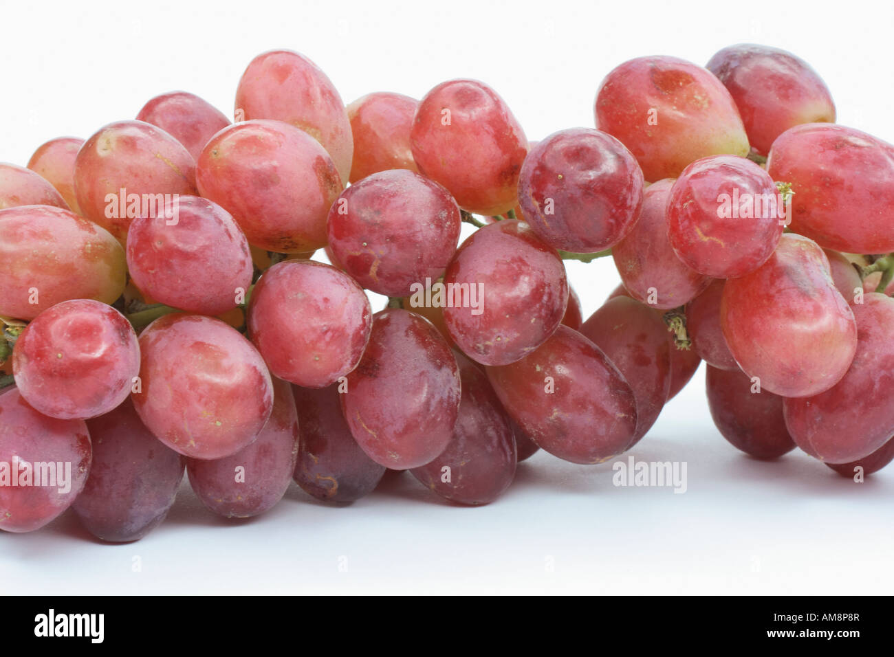 Bunch of Red Grapes Stock Photo - Alamy