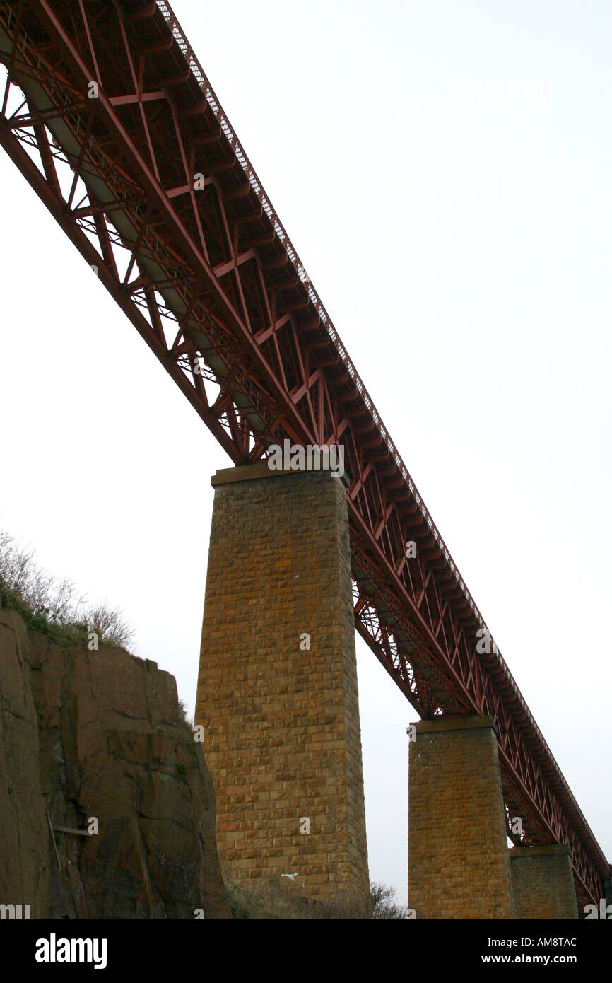 Forth Rail Bridge detail Stock Photo - Alamy