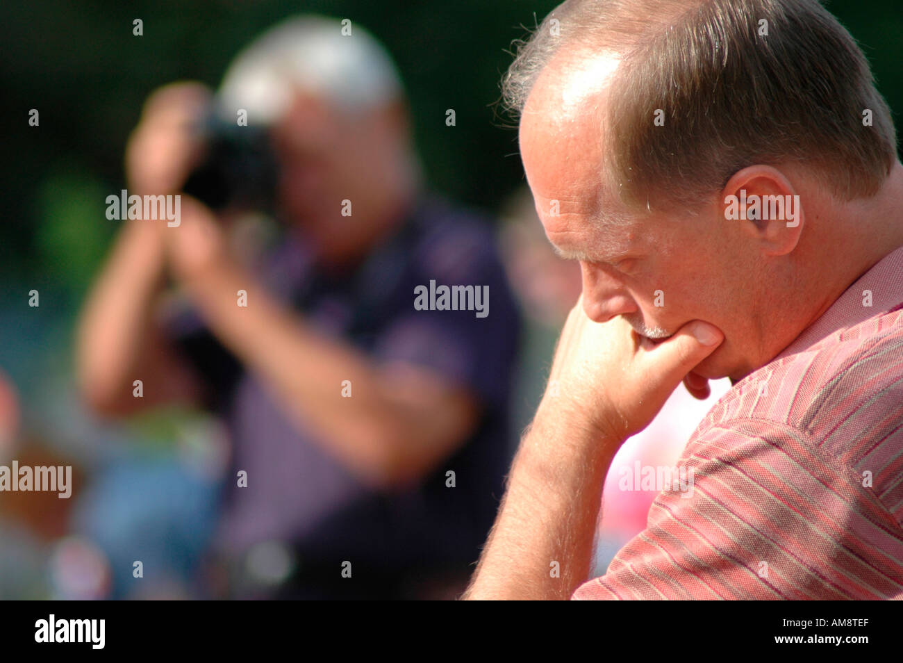 Men women kids at the site of the memorial for the 14 Marines killed at ...