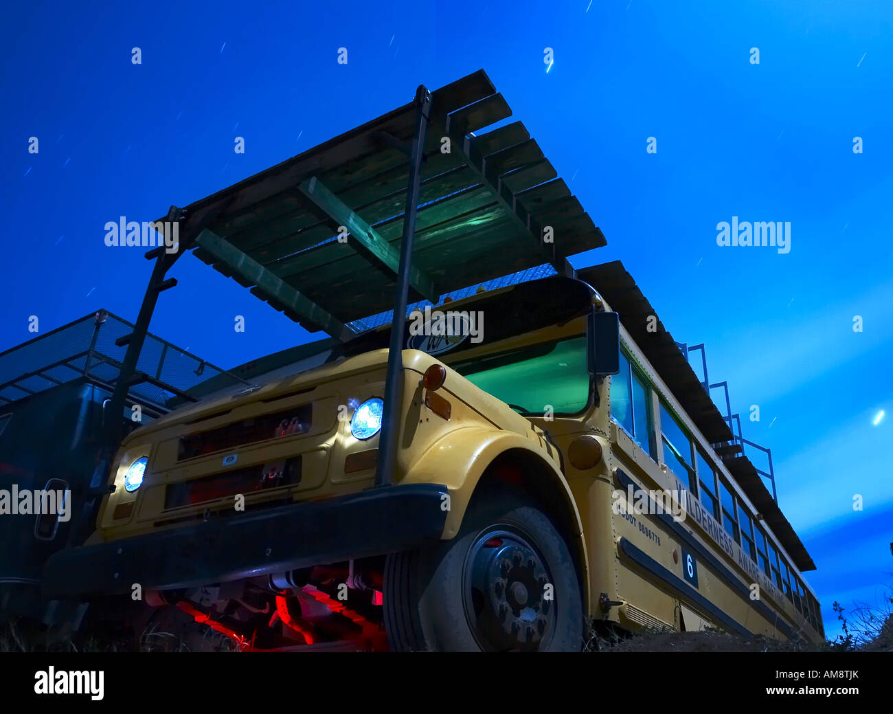Junk School Bus High Resolution Stock Photography and Images - Alamy