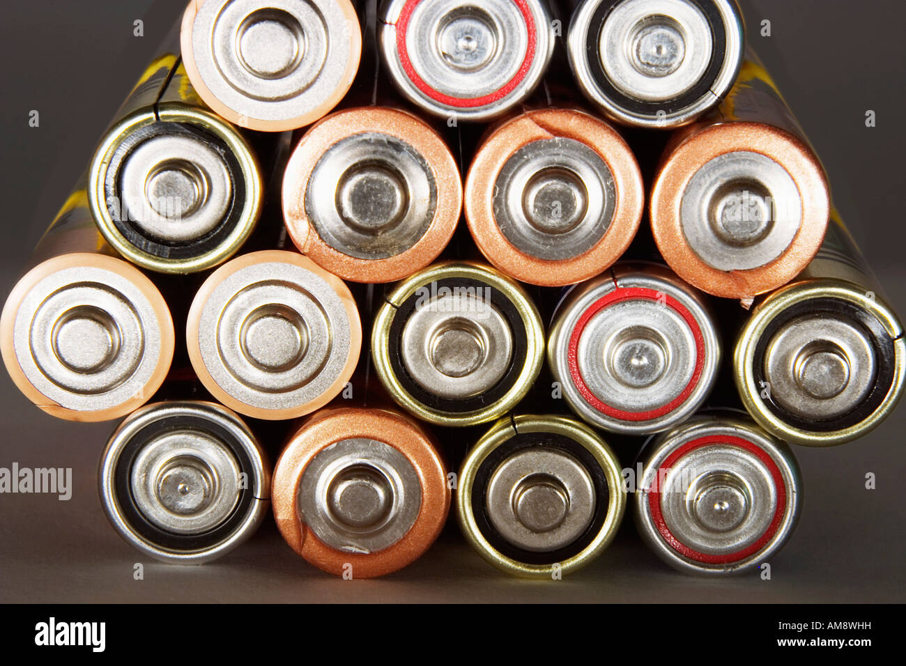 Stack of Battery Cells Stock Photo - Alamy