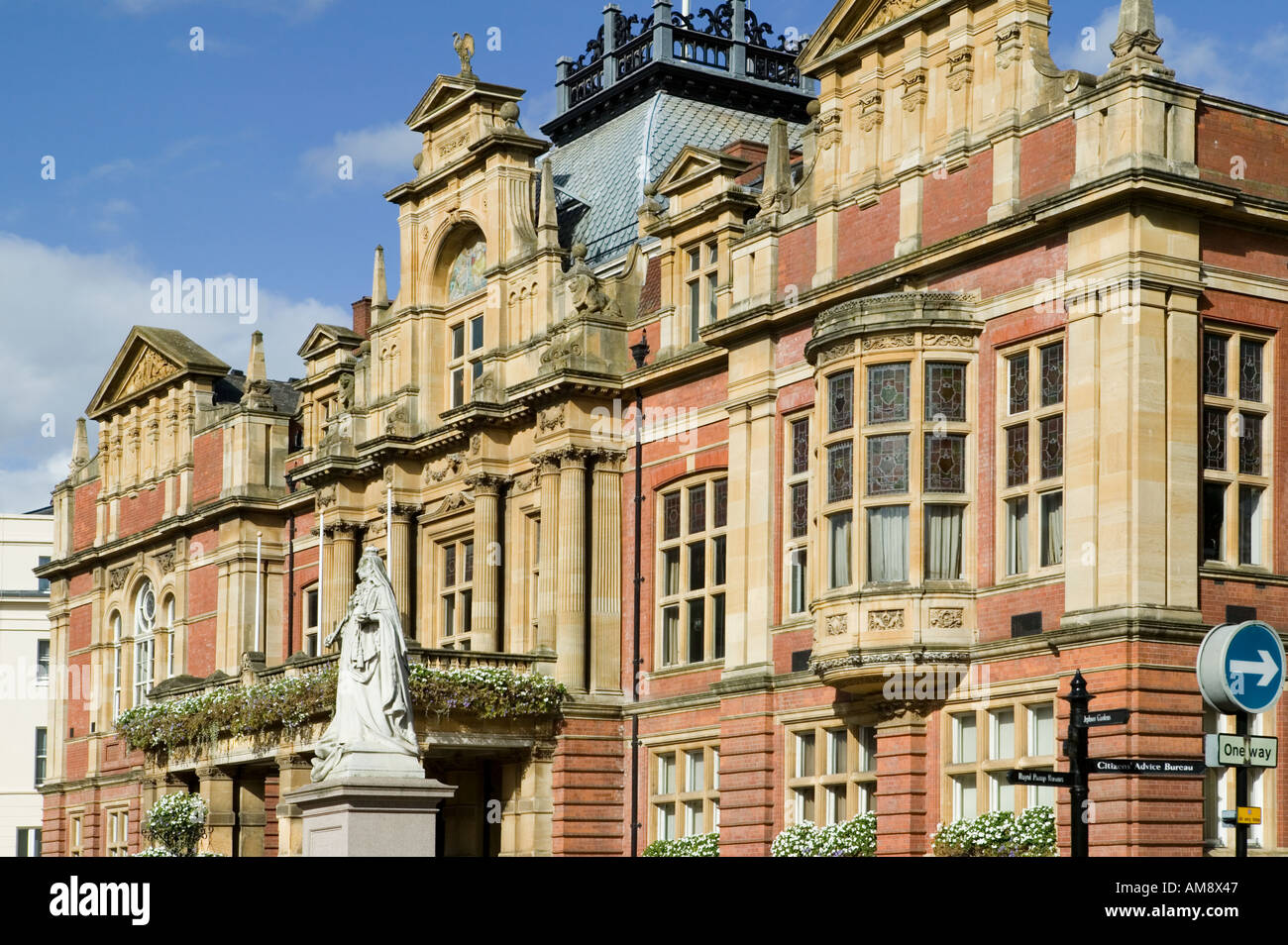 Town Hall Leamington Spa Stock Photo - Alamy