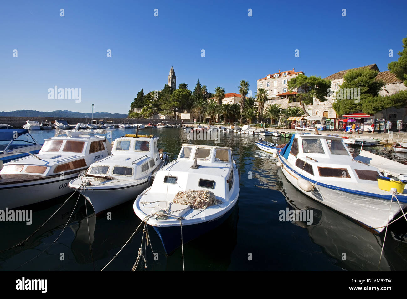 Croatia, Dalmatia, Dalmatian coast, Elaphite Islands, Lopud island ...