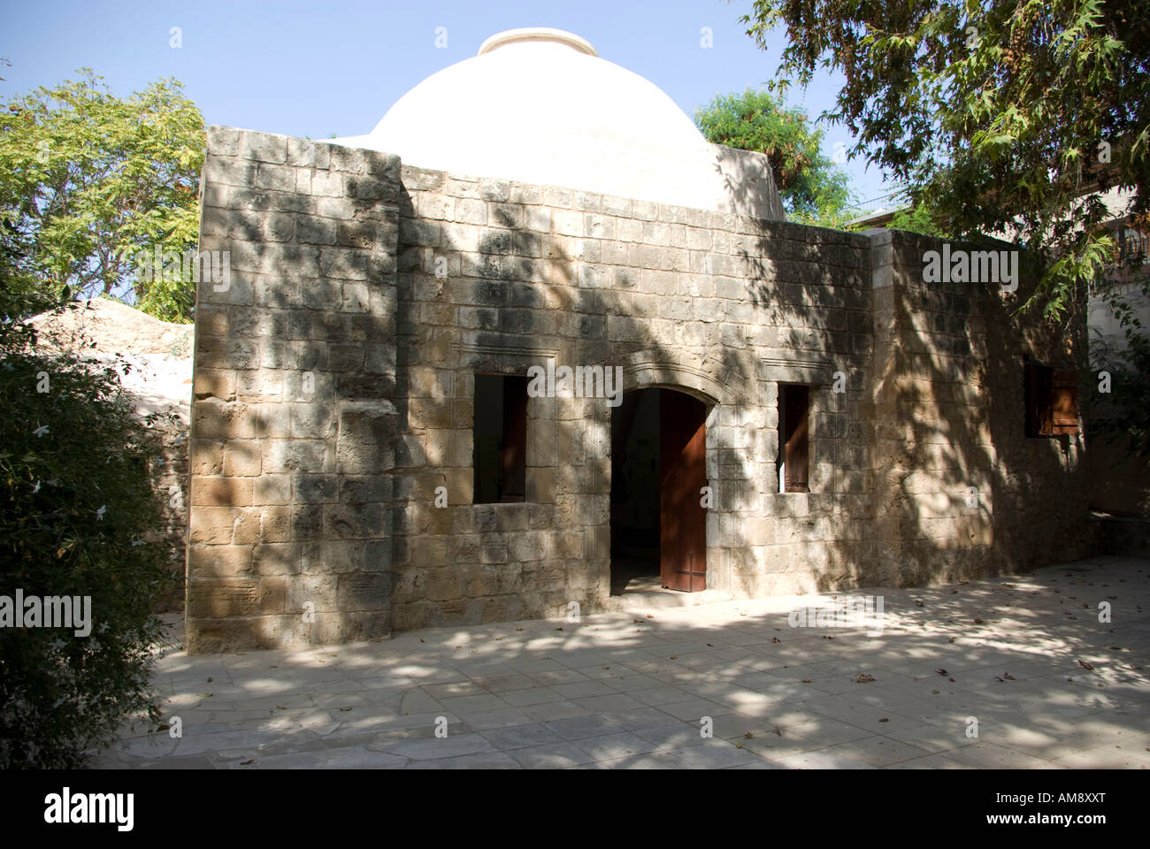 Ottoman built Turkish baths in Paphos town centre, Cyprus Stock Photo ...