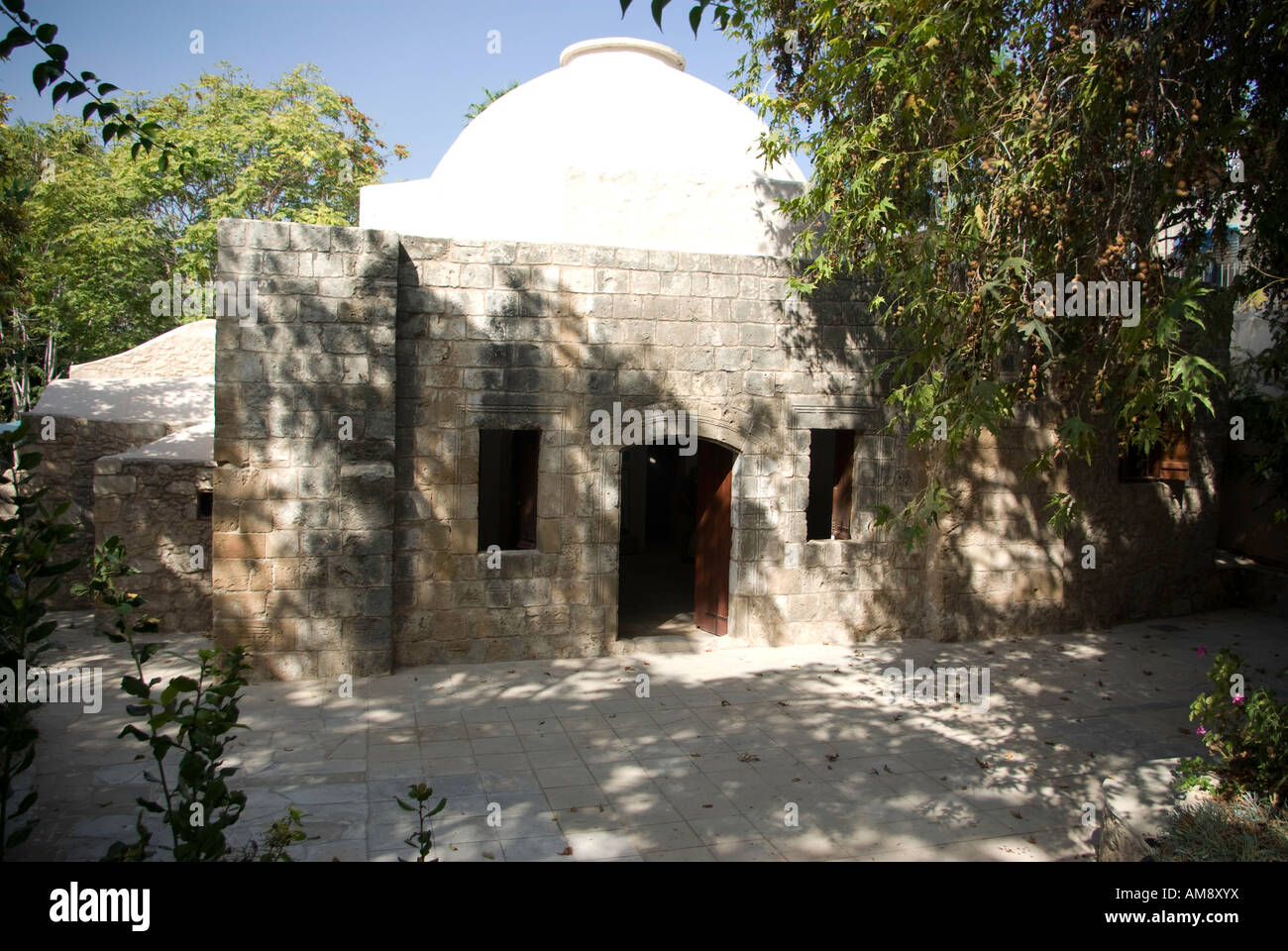 Ottoman built Turkish baths in Paphos town centre, Cyprus Stock Photo ...