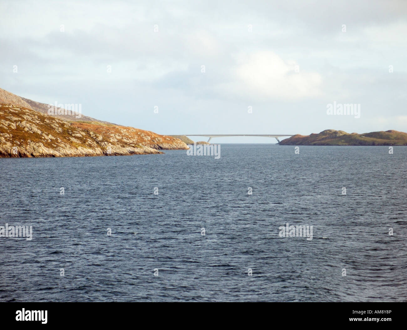 Bridge linking the Islands of Harris and Scalpay Outer Hebrides Western ...