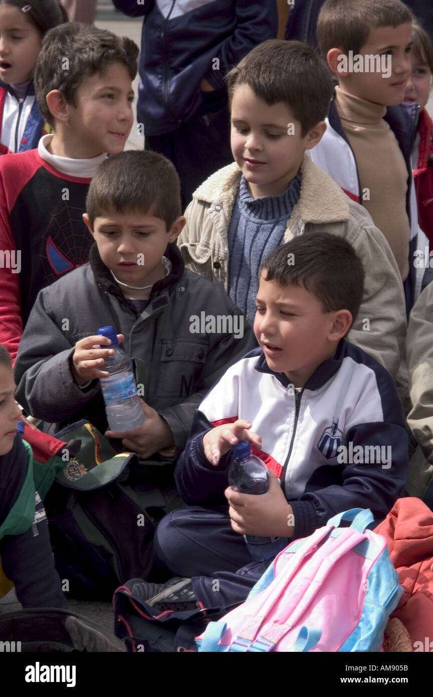 Boys in Spain Stock Photo - Alamy