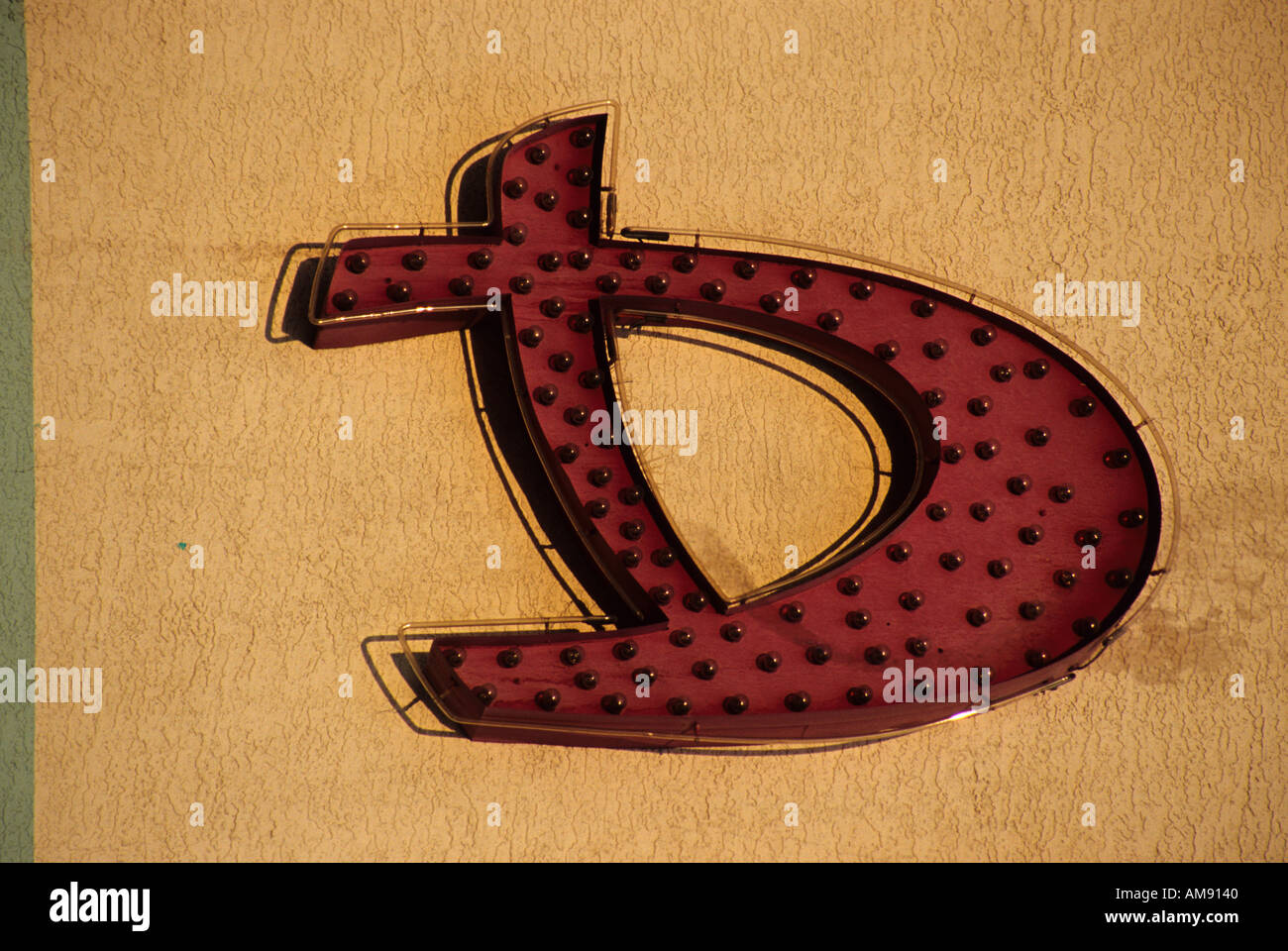 D sign Vegas Stock Photo - Alamy