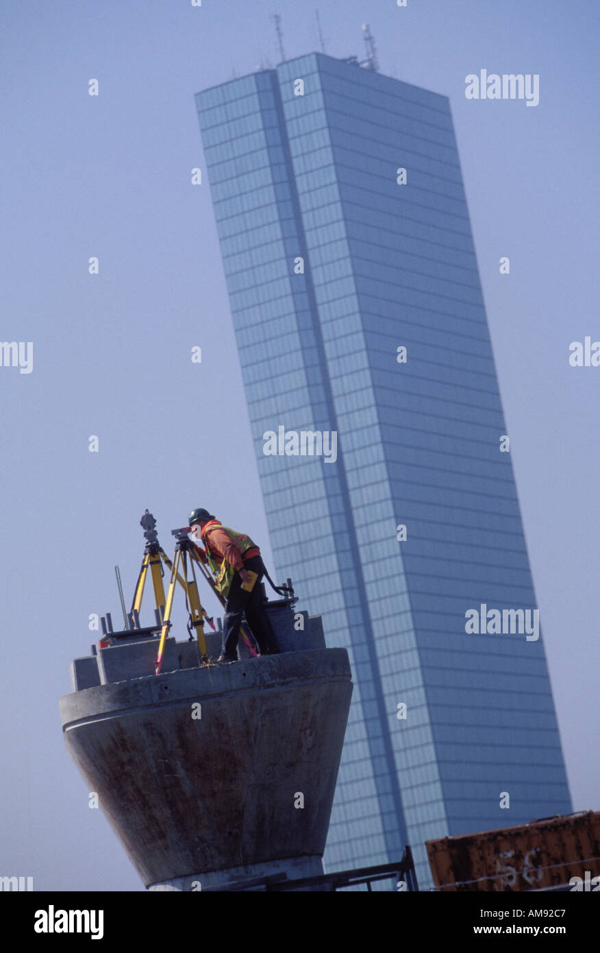 Boston big dig construction hi-res stock photography and images - Alamy