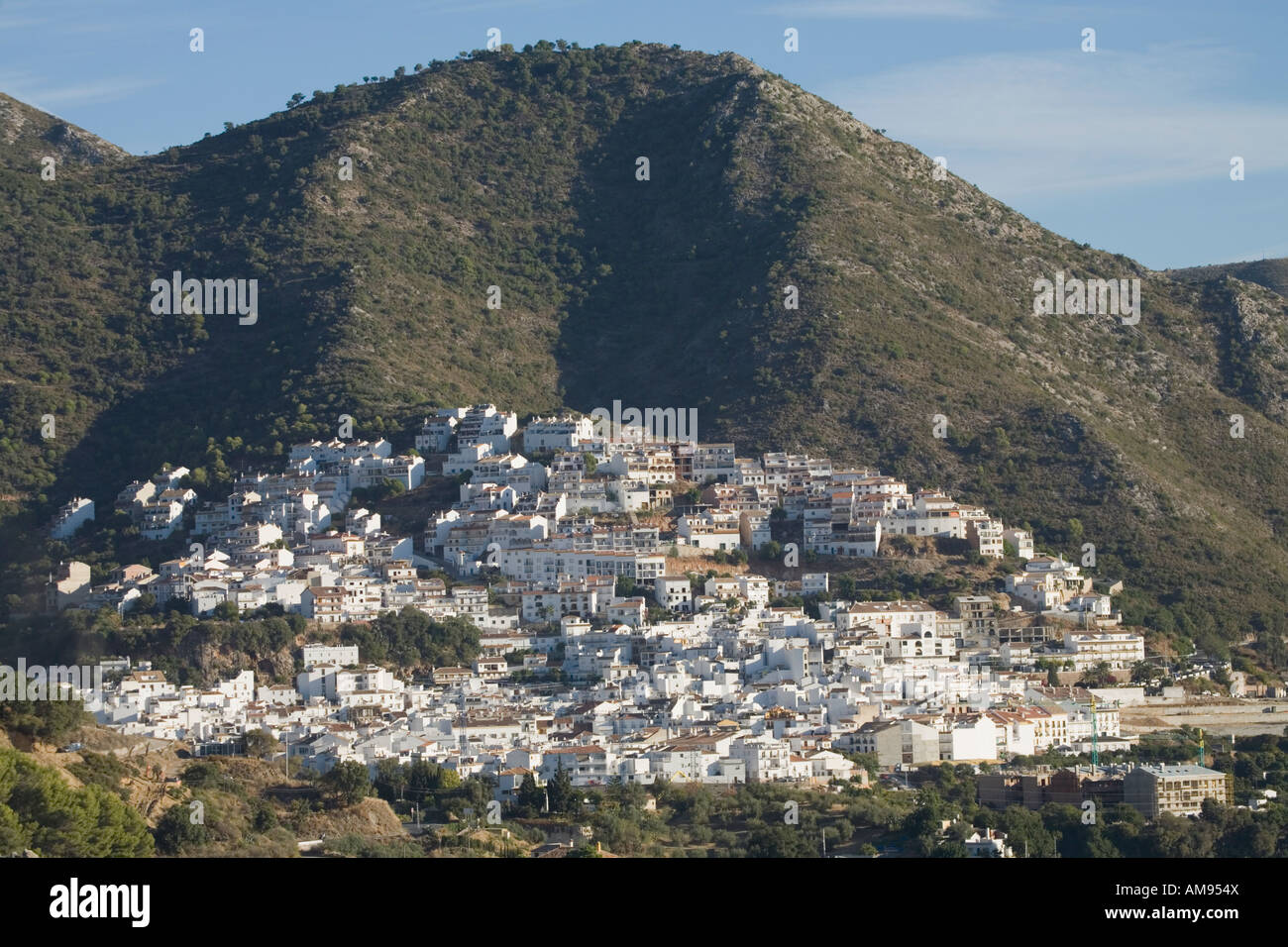 Ojen Malaga Province inland Costa del Sol Spain Stock Photo - Alamy