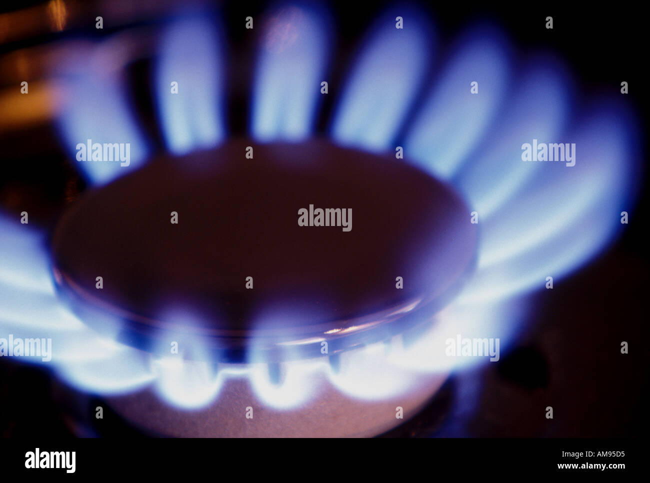 Gas flame on stove burner hi-res stock photography and images - Alamy
