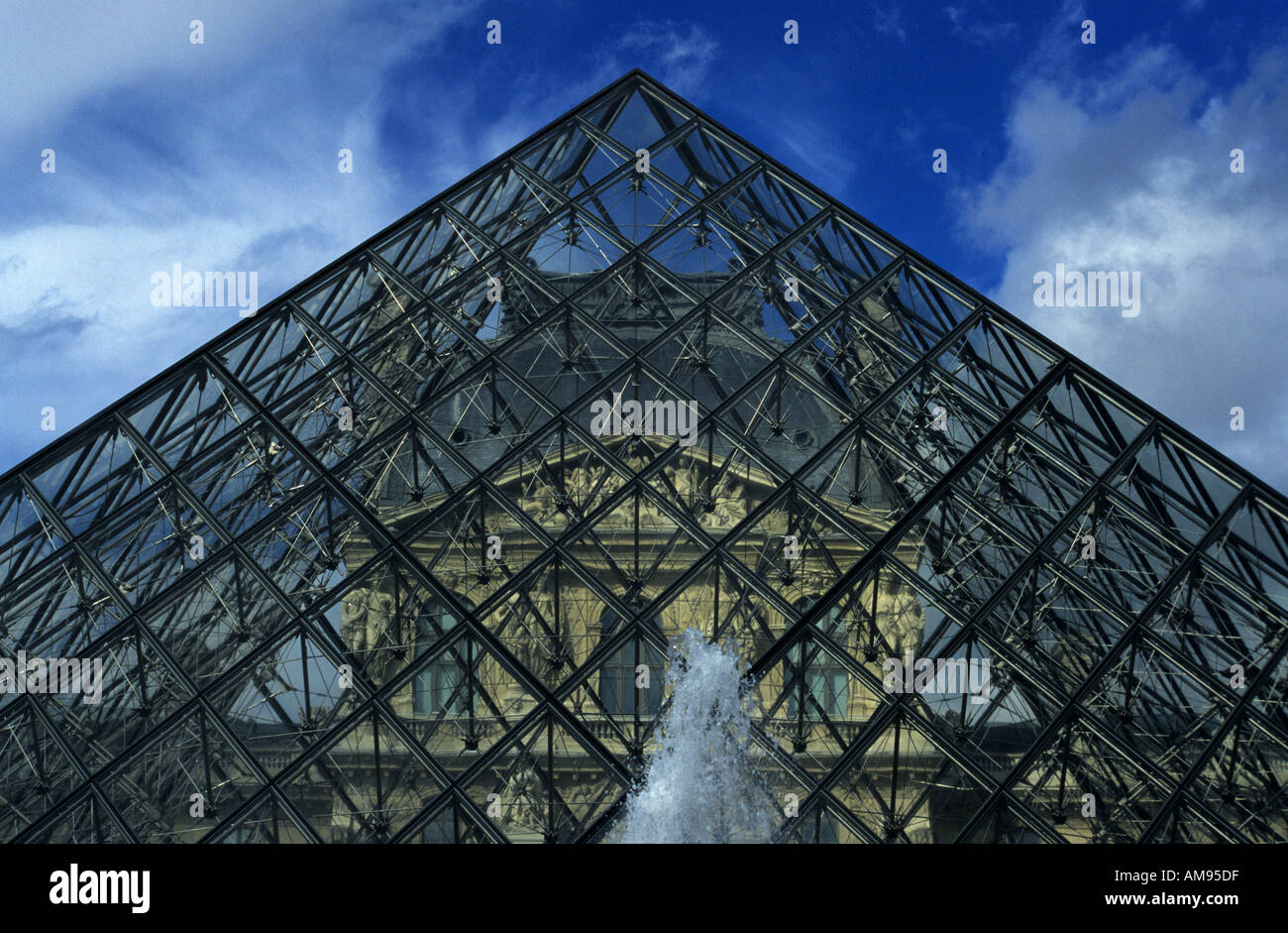 Musee du Louve The Louve art museum Rue de Rivoli Paris France EU ...