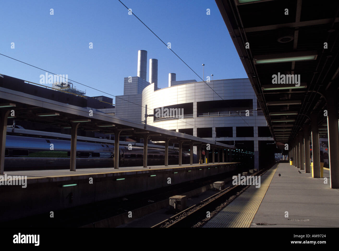 Boston rail station hi-res stock photography and images - Alamy