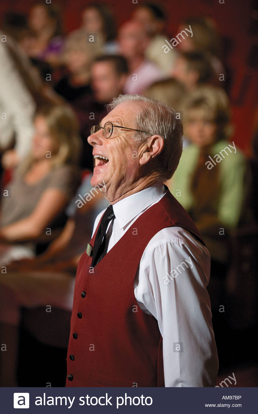 Theatre Audience Laughing Stock Photos & Theatre Audience Laughing ...