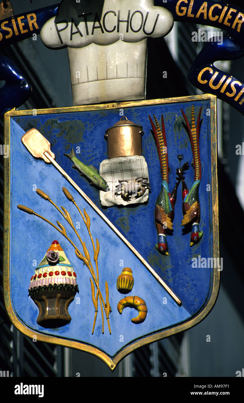 Shop Sign Paris Stock Photo - Alamy