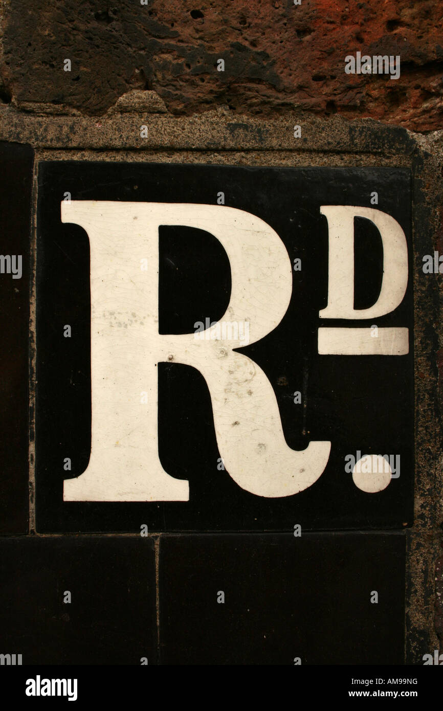 Rd letters hi-res stock photography and images - Alamy