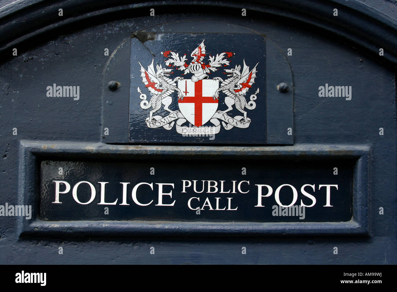 Police post box , London, England, UK Stock Photo - Alamy