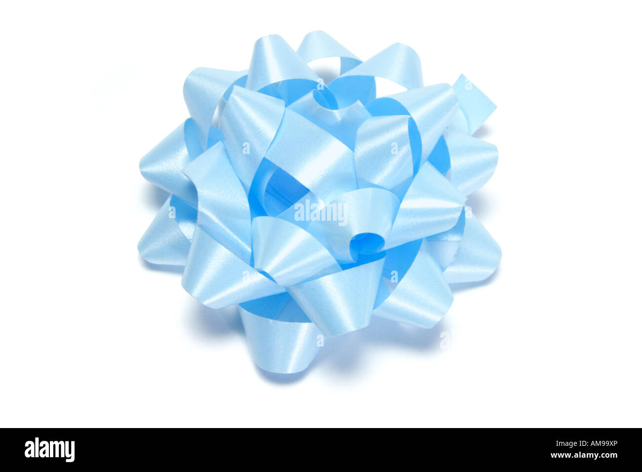 Blue Star Bow Stock Photo - Alamy