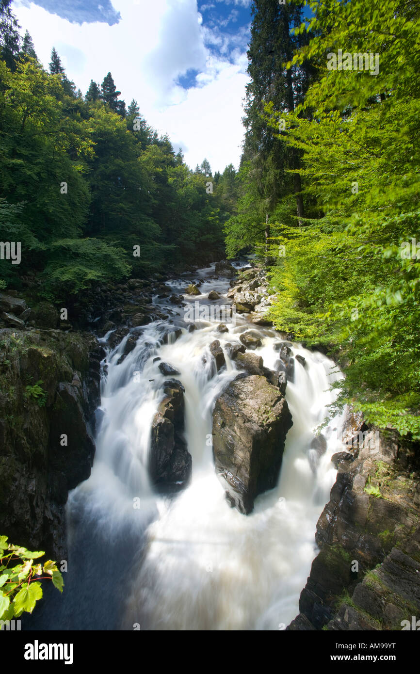 Black Linn Falls, River Braan, The Hermitage, Dunkeld, Perthshire ...