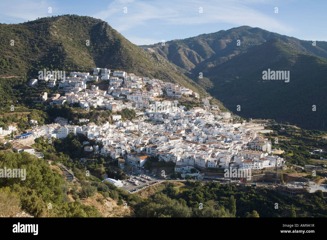Ojen Malaga Province inland Costa del Sol Spain Stock Photo - Alamy