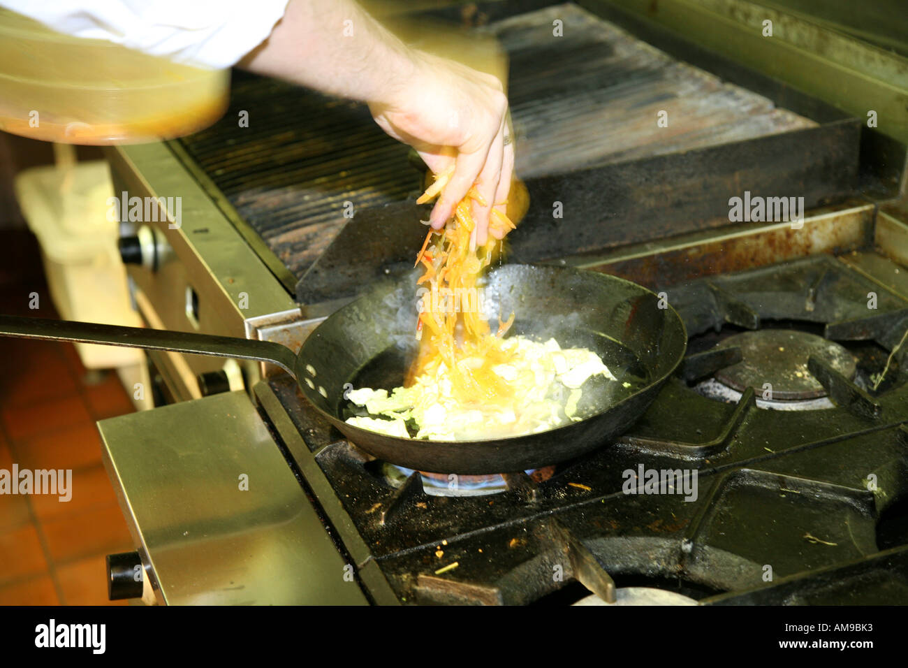 Flash frying hi-res stock photography and images - Alamy