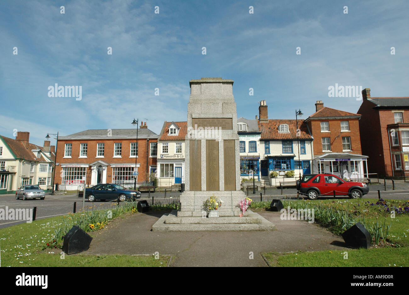 Dereham town war memorial, Norfolk Stock Photo - Alamy