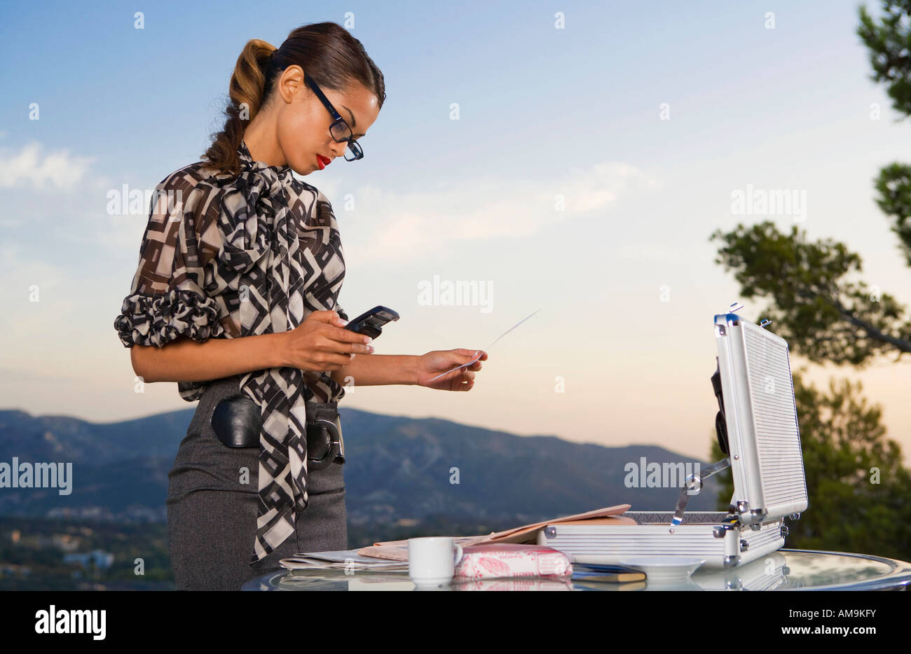 People executives working outdoors hi-res stock photography and images ...