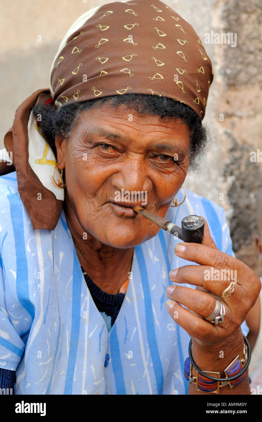 Cape verdean woman portrait hi-res stock photography and images - Alamy