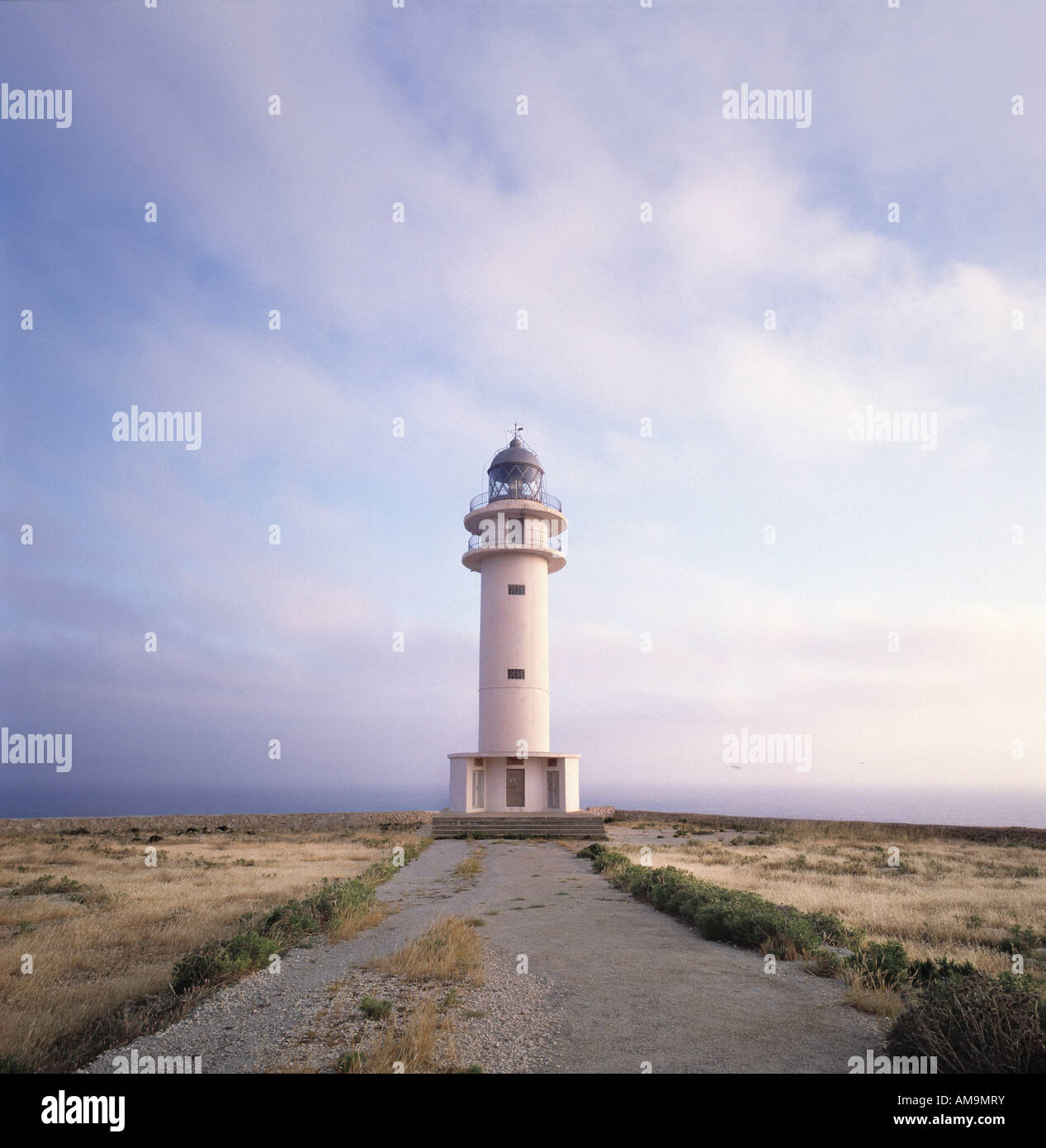 A lighthouse in Spain Stock Photo - Alamy