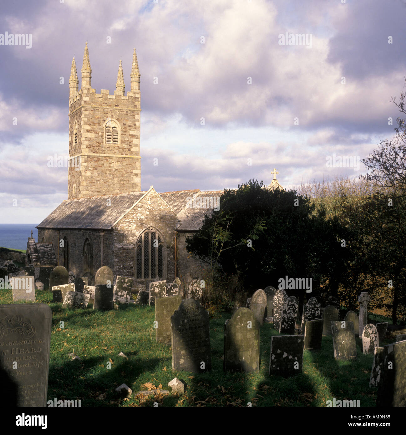 Morwenstow church hi-res stock photography and images - Alamy