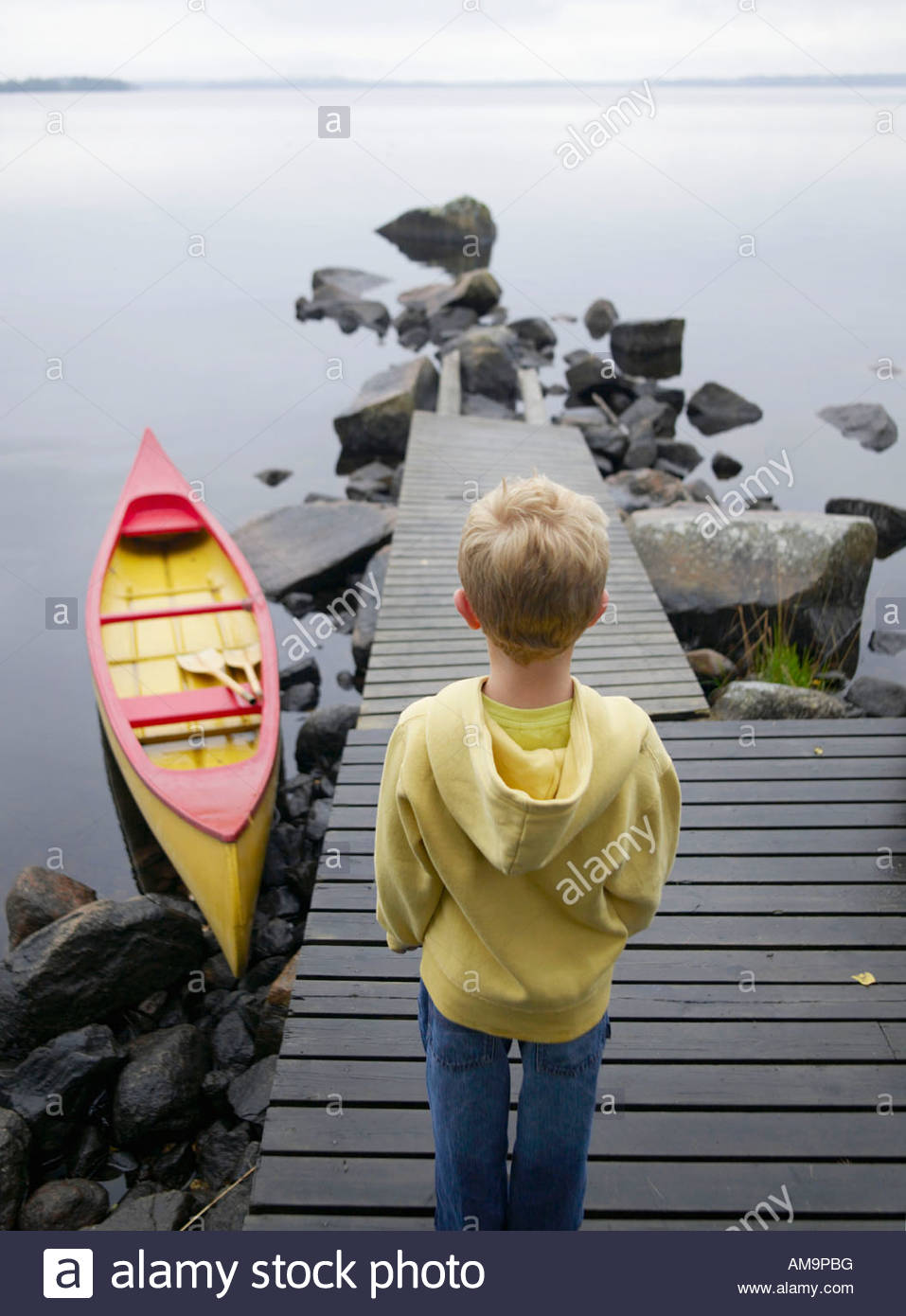 Kids On Pier High Resolution Stock Photography and Images - Alamy
