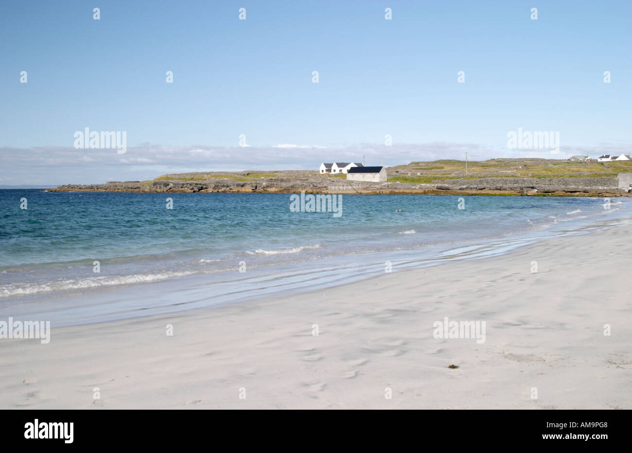 Beach at Inis Mór Aran islands Ireland Stock Photo - Alamy