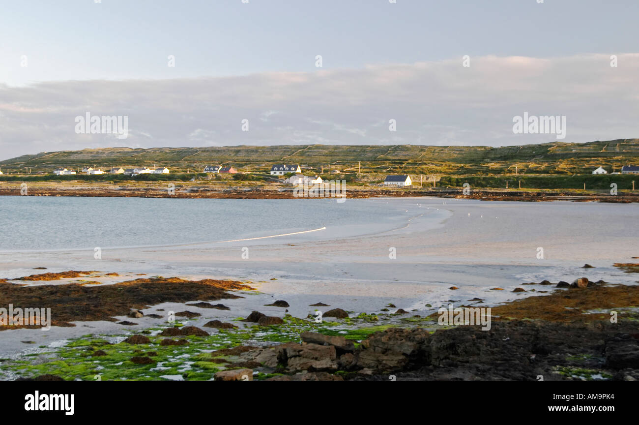 Beach sunset at Inis Mór Aran islands Ireland Stock Photo - Alamy