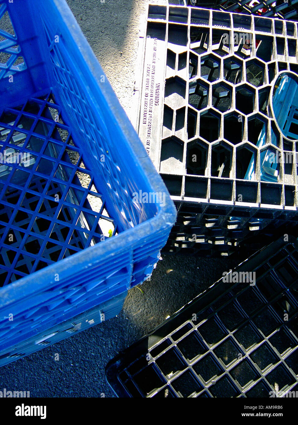 Milk crates hi-res stock photography and images - Alamy