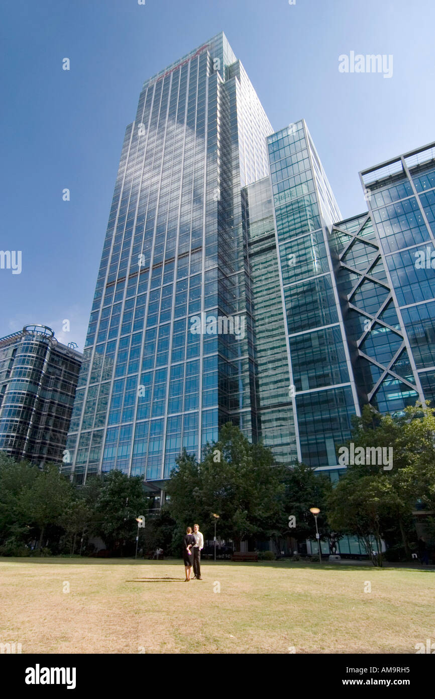 Citigroup UK headquarters 33 Canada Square Canary Wharf London Designed ...