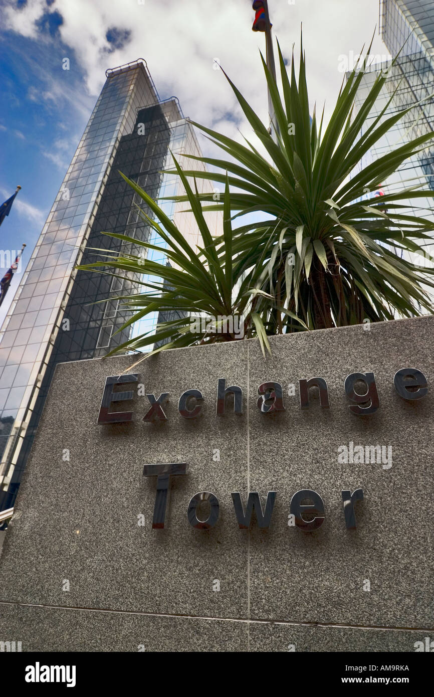 The harbour exchange tower hi-res stock photography and images - Alamy