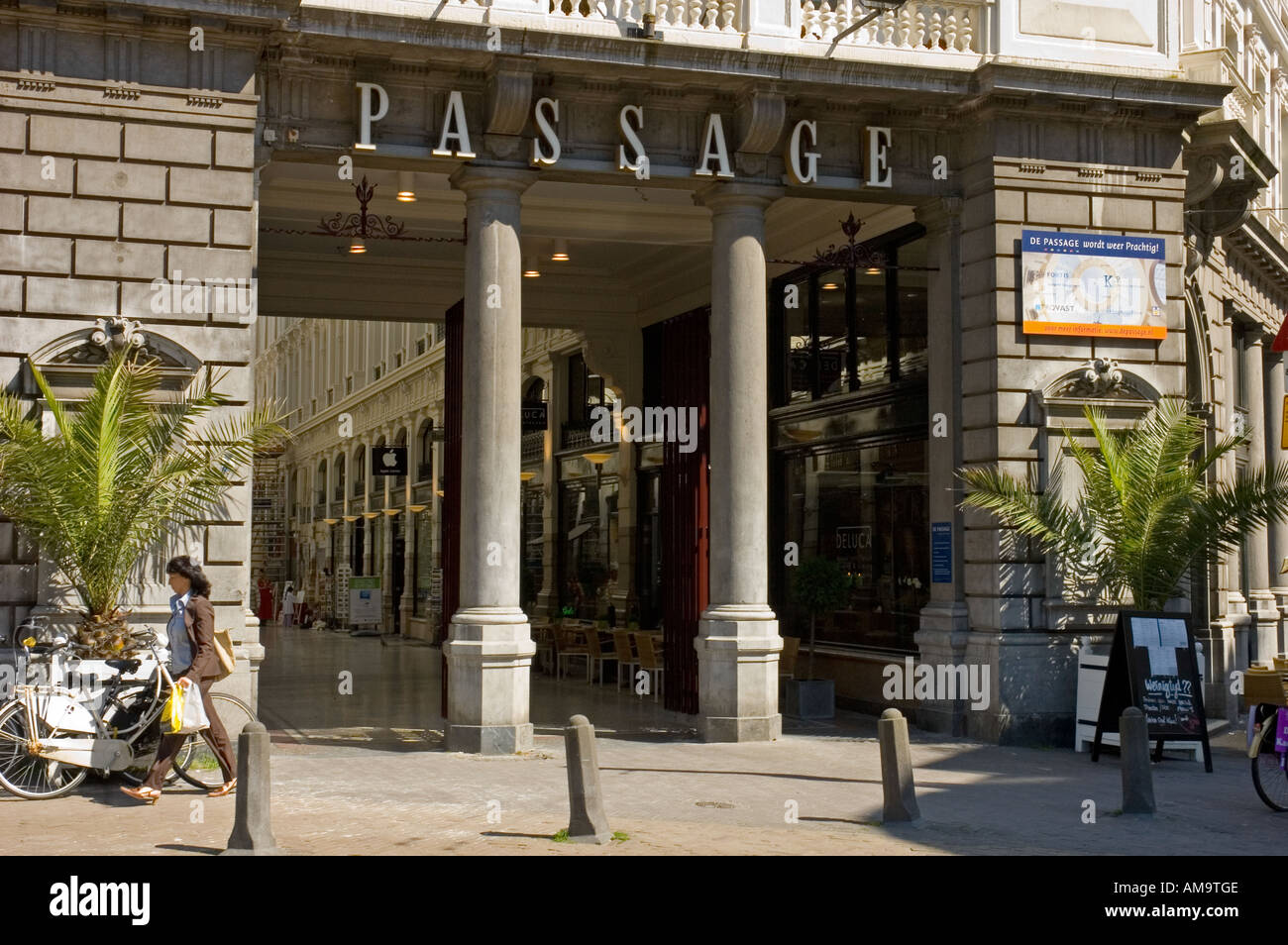 Netherlands hague passage shopping mall hi-res stock photography and ...