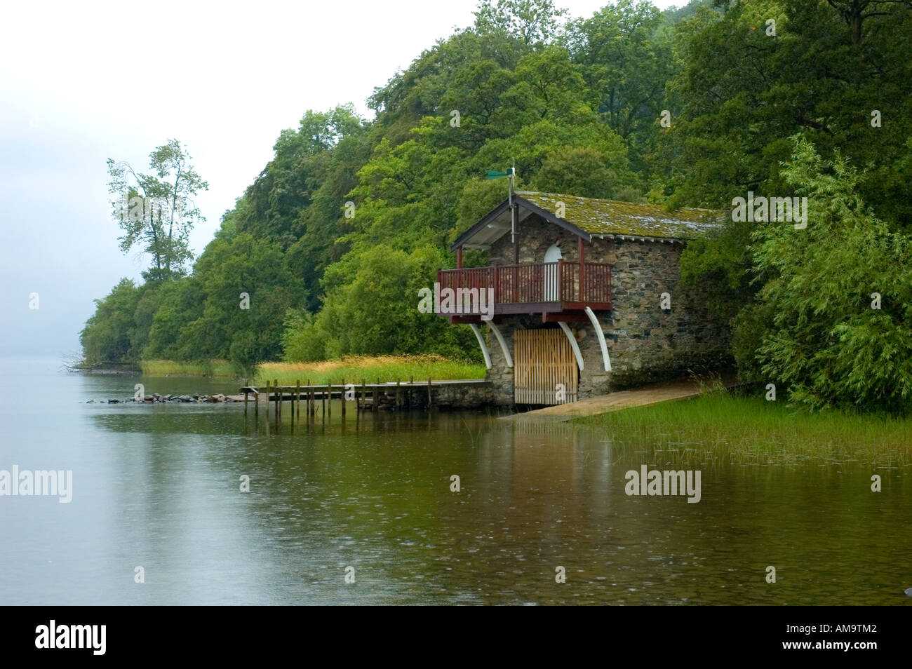 Pooley bridge boat house hi-res stock photography and images - Alamy