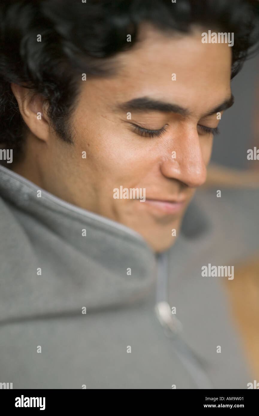 East Indian man portrait Stock Photo - Alamy