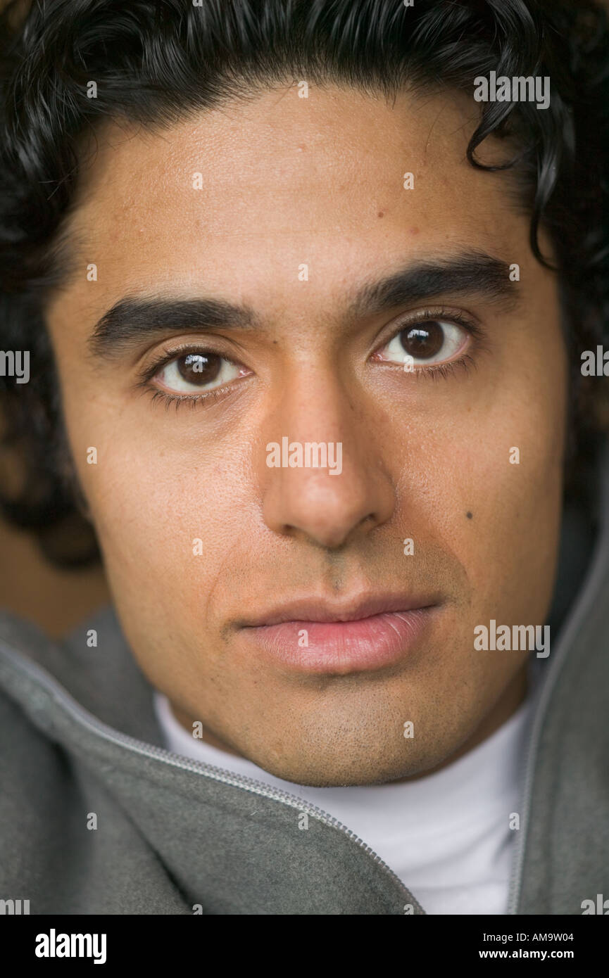 East Indian man portrait Stock Photo - Alamy