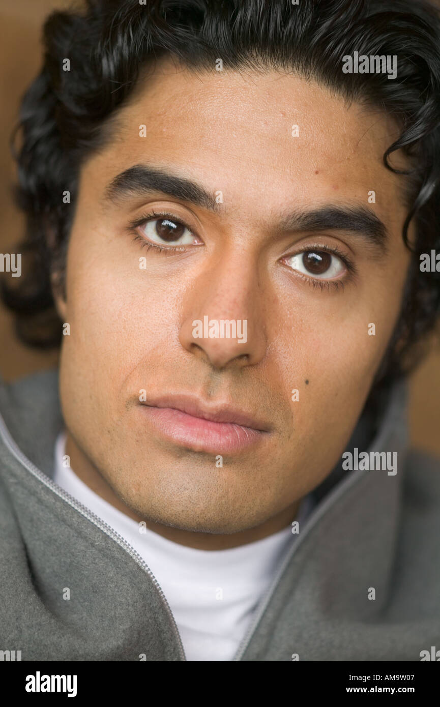 East Indian man portrait Stock Photo - Alamy