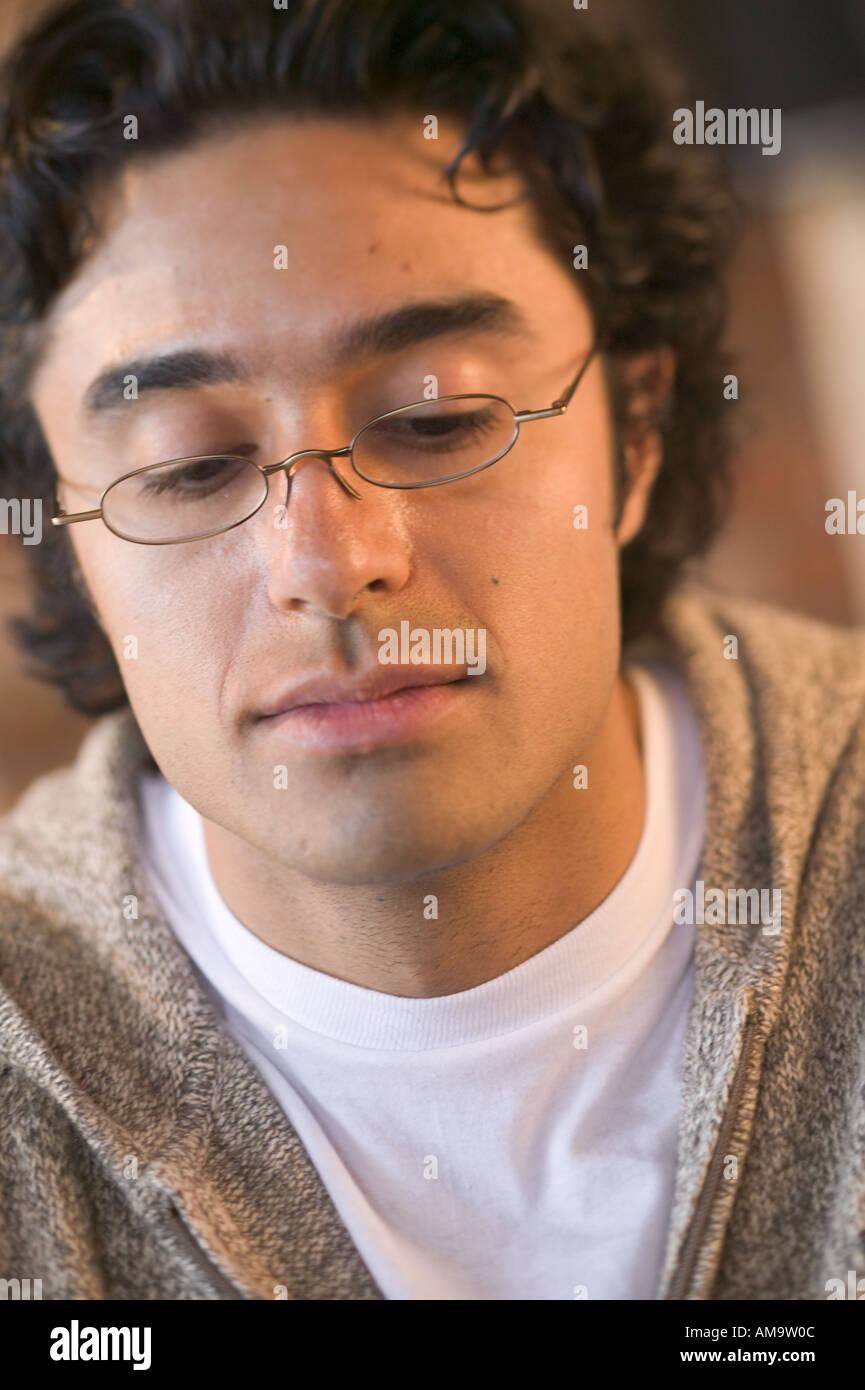 East Indian man portrait Stock Photo - Alamy