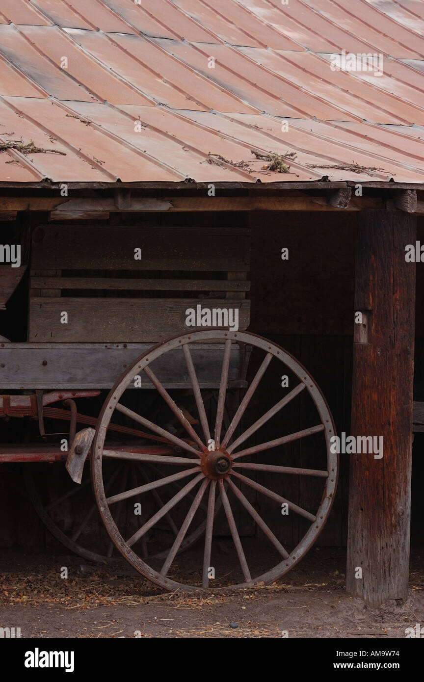 Old Western Waggon Stock Photo - Alamy