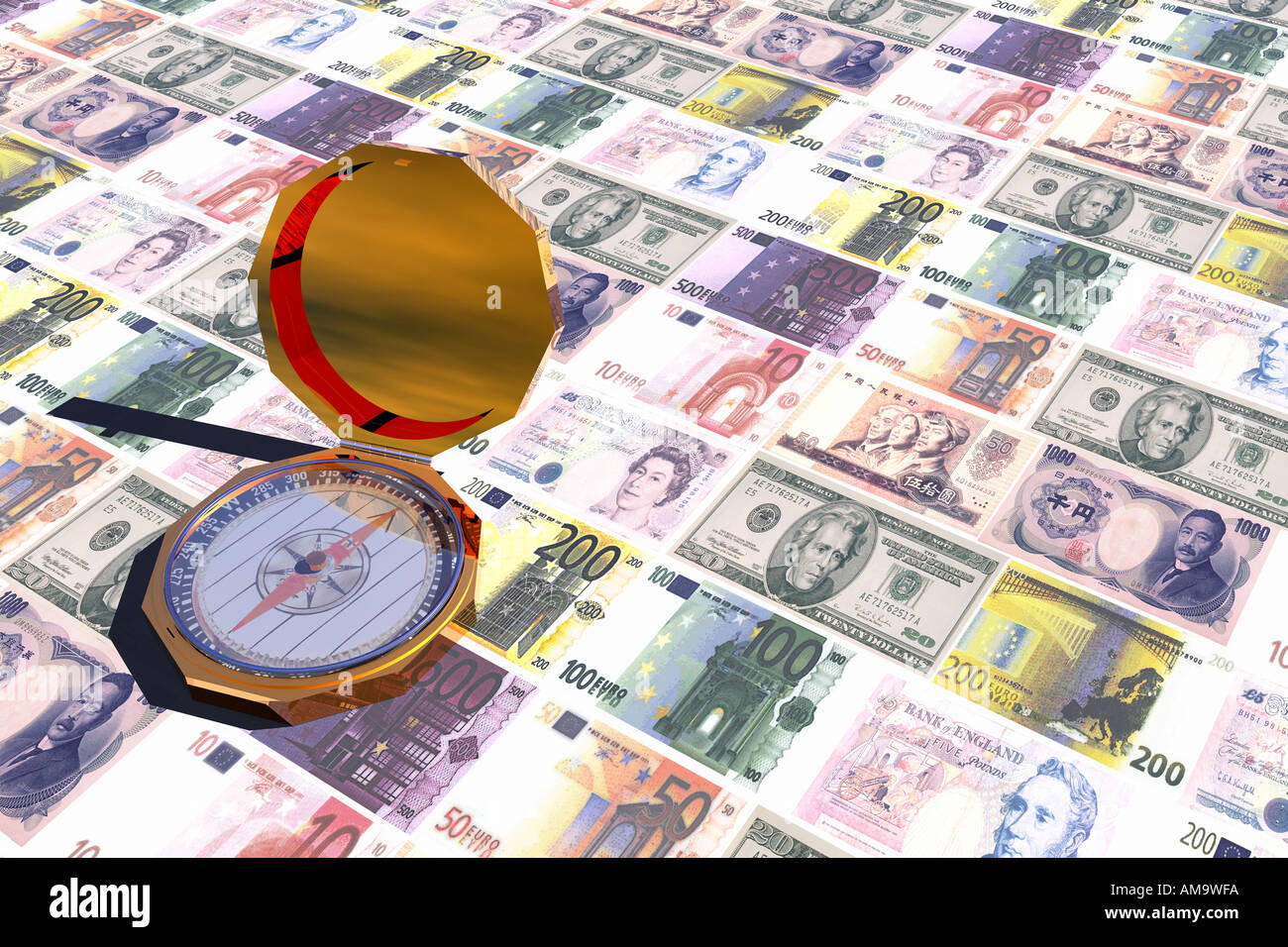 Cardinal direction indicator hi-res stock photography and images - Alamy