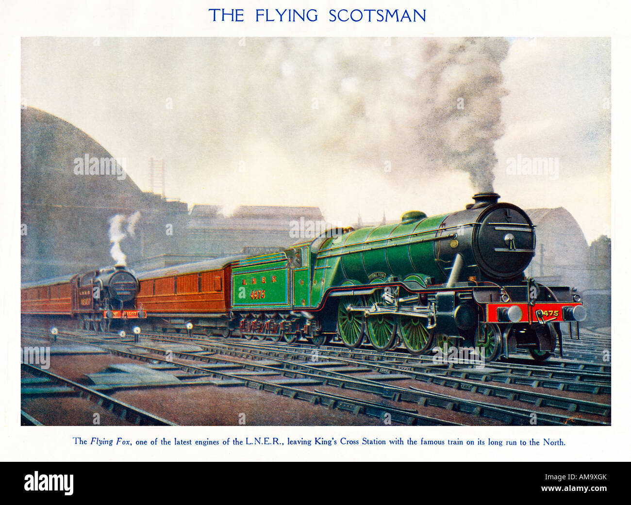 Flying scotsman hi-res stock photography and images - Alamy