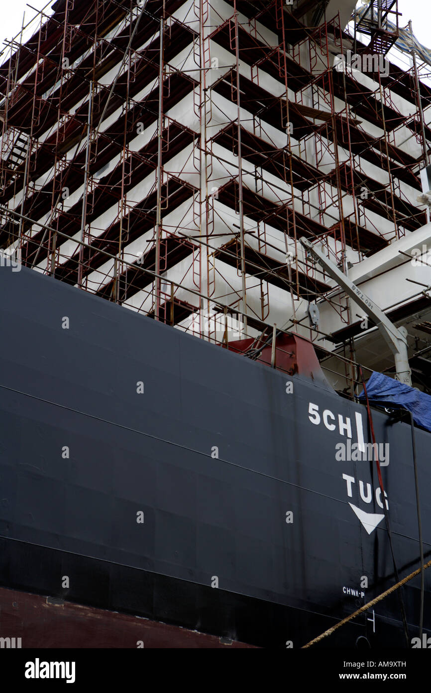 Shipbuilding Ha Long Ship Yard North Vietnam Asia Stock Photo - Alamy