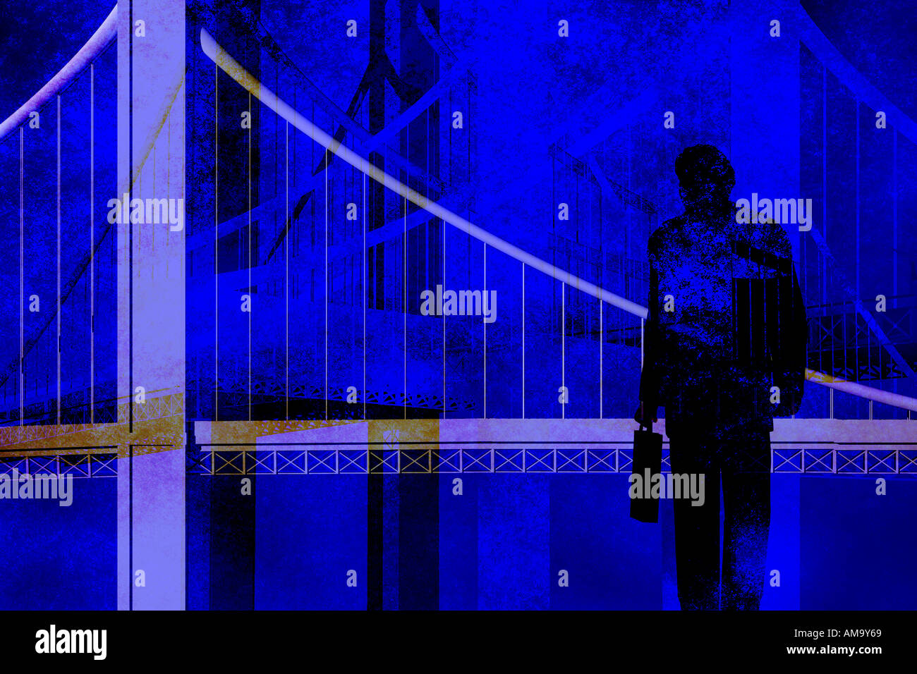 Computer network bridges hi-res stock photography and images - Alamy