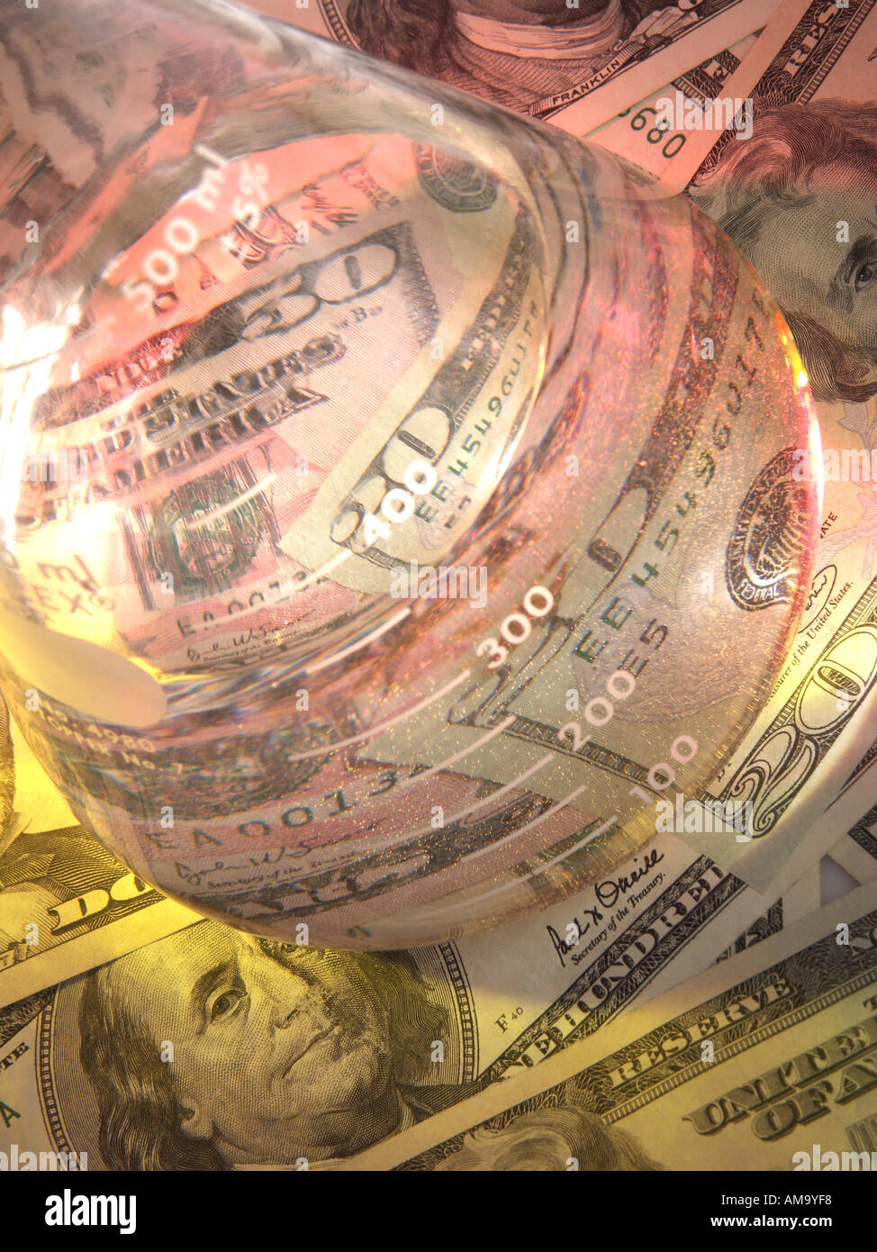 Getting finance down to a science Stock Photo - Alamy